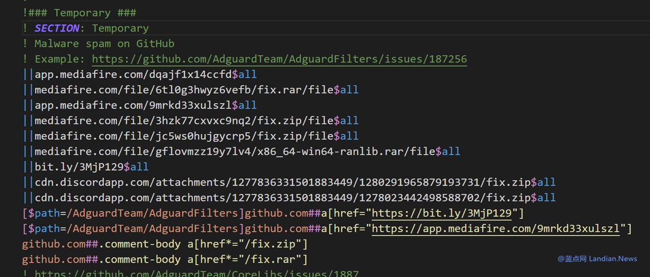 广告拦截软件AdGuard规则库被GitHub错误封禁 目前已经恢复正常 – 蓝点网