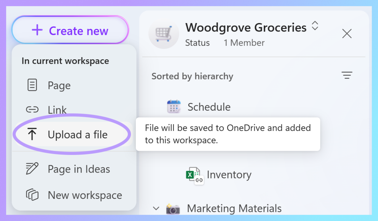 笔记与协作软件Microsoft Loop终于支持上传PPTX/DOCX/XLSX/PDF文件 – 蓝点网