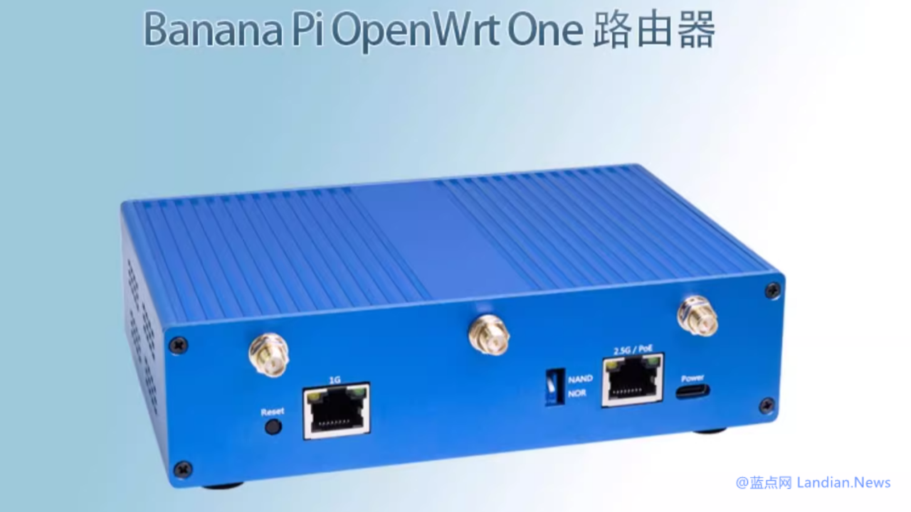 刷不死的开源路由器OpenWrt One发布 售价89美元还附带M.2扩展接口 – 蓝点网