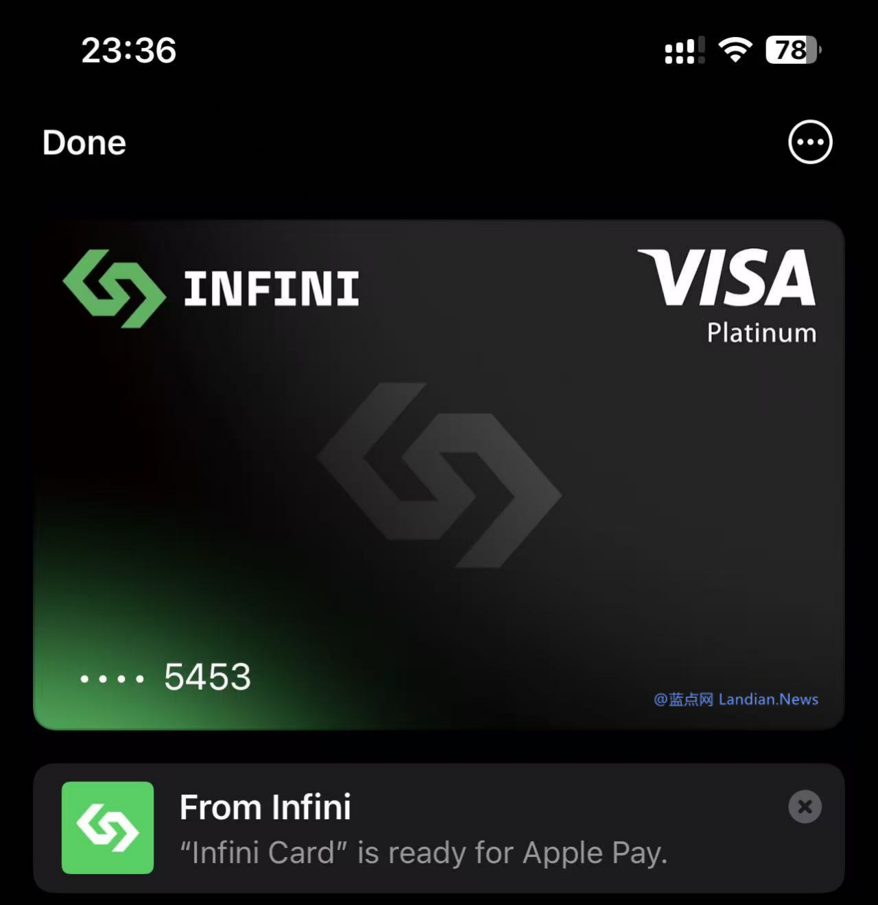 全球虚拟支付卡Infini Card即日起停止服务 将全额退还开卡费 – 蓝点网